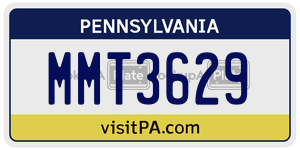 MMT3629 (PA) License Plate: User Reports & Vehicle Information!
