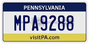 MPA9288 (PA) License Plate: User Reports & Vehicle Information!