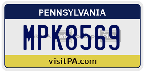 MPK8569 (PA) License Plate: User Reports & Vehicle Information!