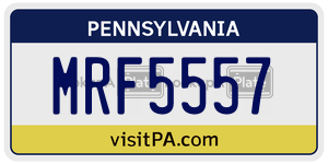 MRF5557 (PA) License Plate: User Reports & Vehicle Information!