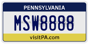 MSW8888 (PA) License Plate: User Reports & Vehicle Information!