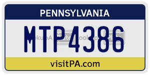 MTP4386 (PA) License Plate: User Reports & Vehicle Information!
