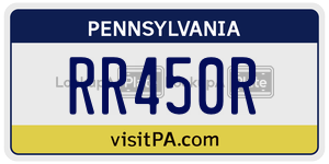 RR450R (PA) License Plate: User Reports & Vehicle Information!