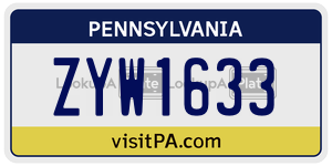 ZYW1633 (PA) License Plate: User Reports & Vehicle Information!
