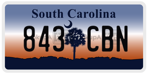 843CBN (SC) License Plate: User Reports & Vehicle Information!