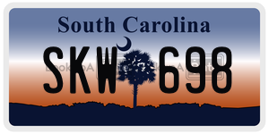 SKW698 (SC) License Plate: User Reports & Vehicle Information!