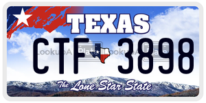 CTF3898 (TX) License Plate: User Reports & Vehicle Information!