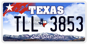 TLL3853 (TX) License Plate: User Reports & Vehicle Information!