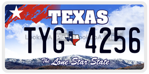 TYG4256 (TX) License Plate: User Reports & Vehicle Information!