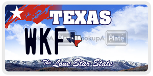 WKF (TX) License Plate: User Reports & Vehicle Information!