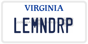 LEMNDRP (VA) License Plate: User Reports & Vehicle Information!
