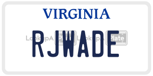 RJWADE (VA) License Plate: User Reports & Vehicle Information!