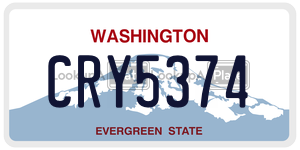 CRY5374 (WA) License Plate: (1) User Reports & Vehicle Information!